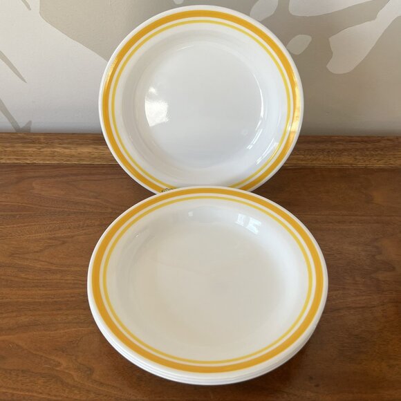 Corelle | Dining | Set Of 4 Corelle Citrus Flatrimmed Bowls Soup Pasta ...